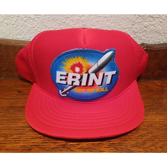 HaT | Accessories | Erint Hit To Kill Missle Trucker Hat Vintage 9s ...